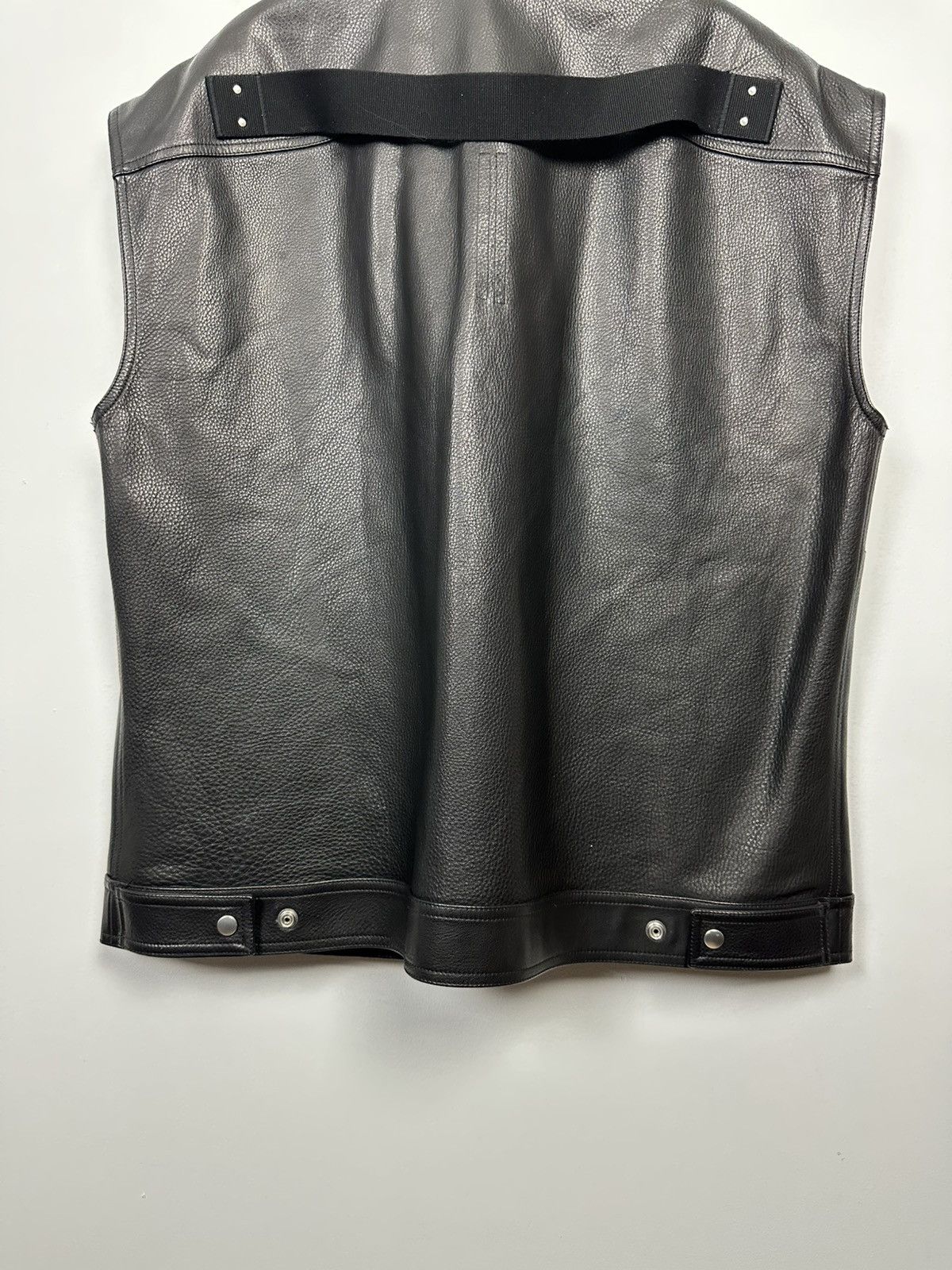 Rick Owens FW22 ‘STROBE’ Heavy Calf Ryder Vest | Grailed