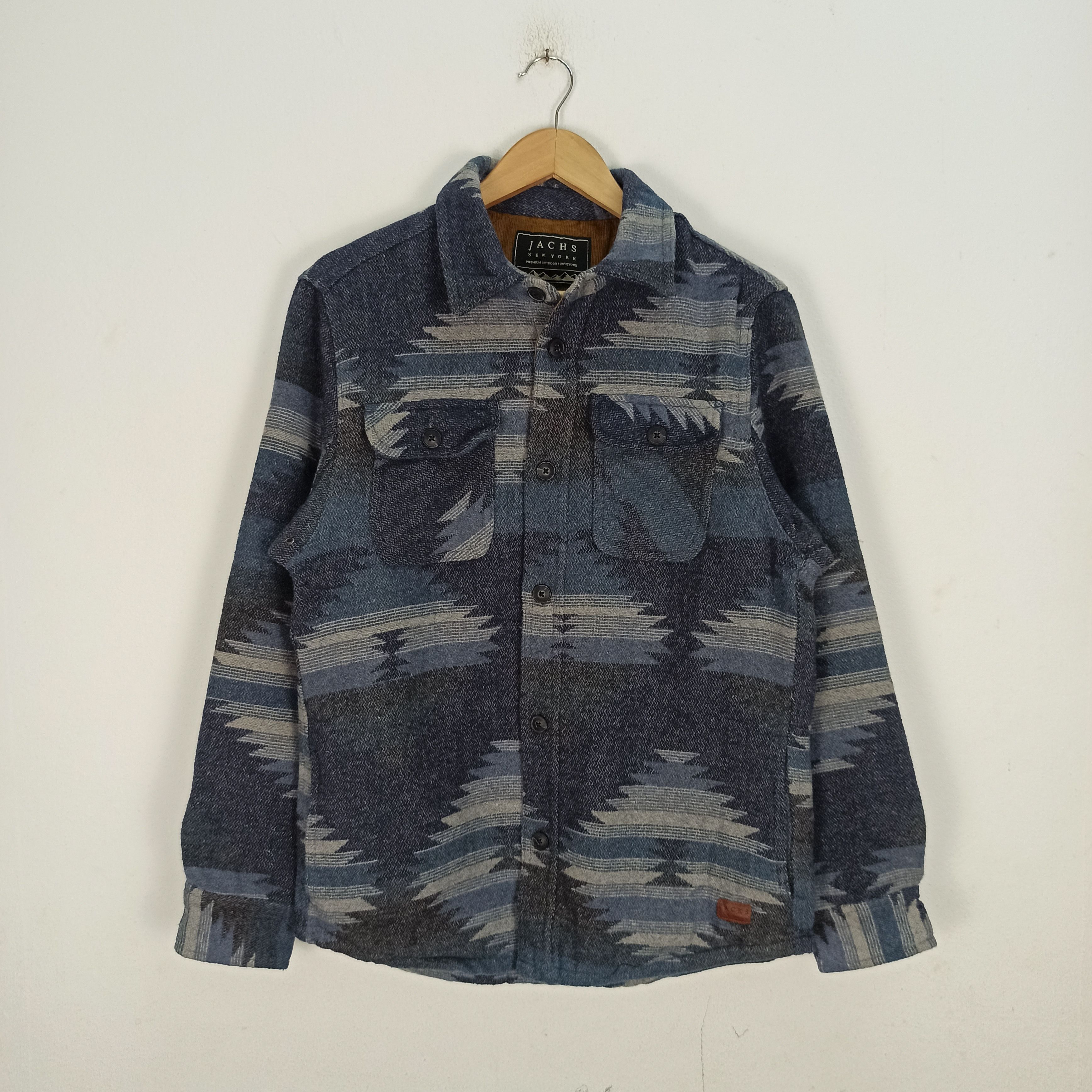 Flannel × JACHS NY Rare Jachs New York Flannel Navajo Design Jacket ...