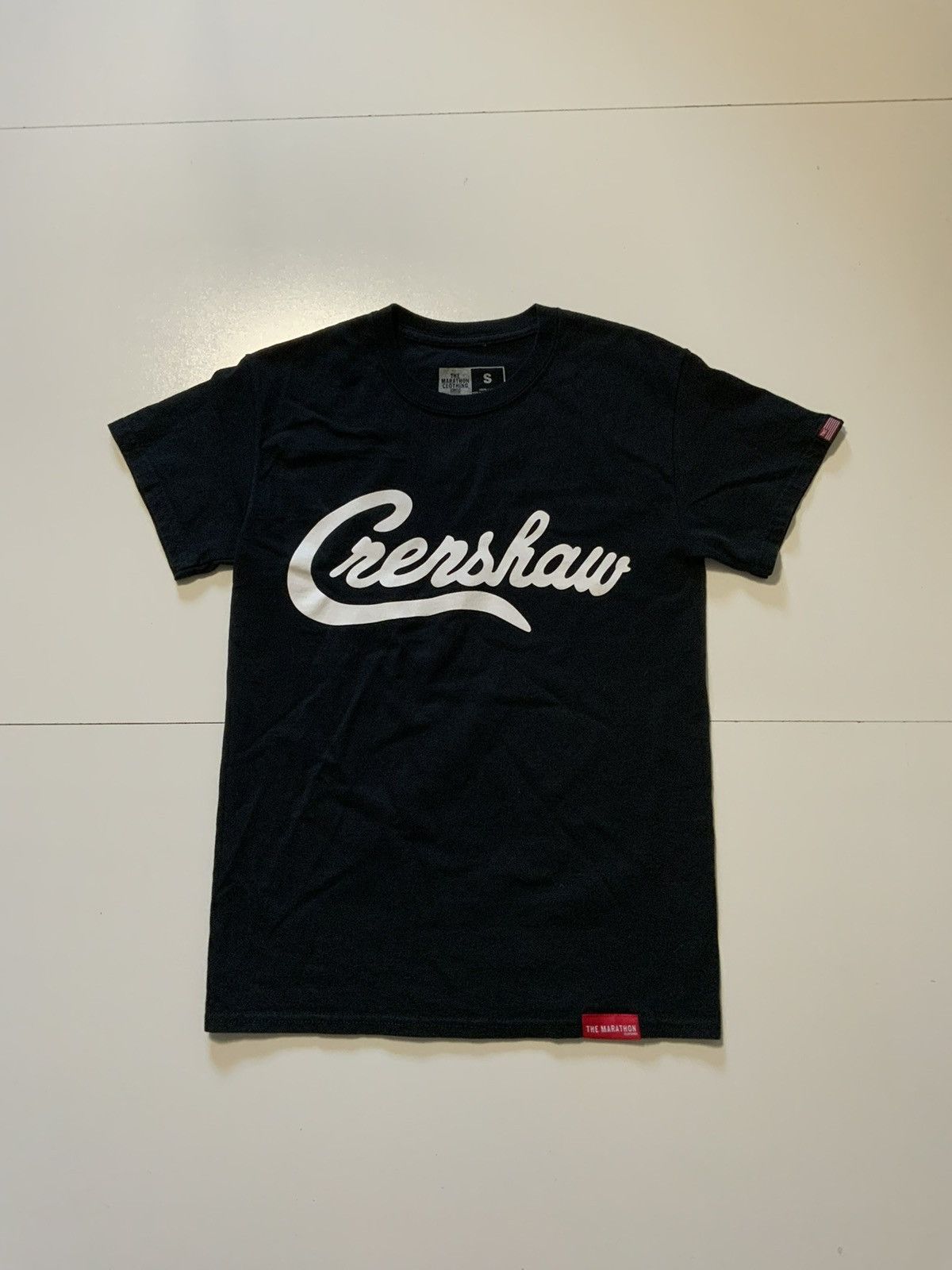 Crenshaw The Marathon Clothing Crenshaw Nipsey Hussle Crew T-Shirt ...