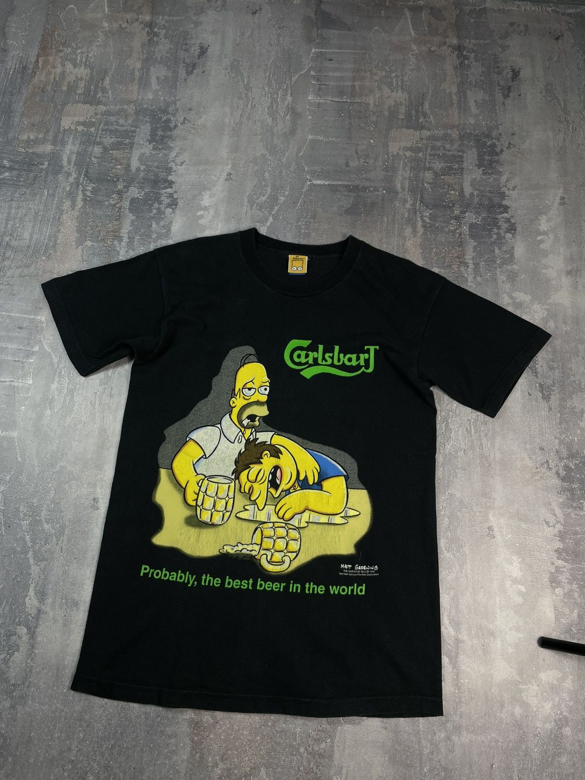 Humor × The Simpsons × Vintage The Simpsons - Carlsbart Beer Parody ...