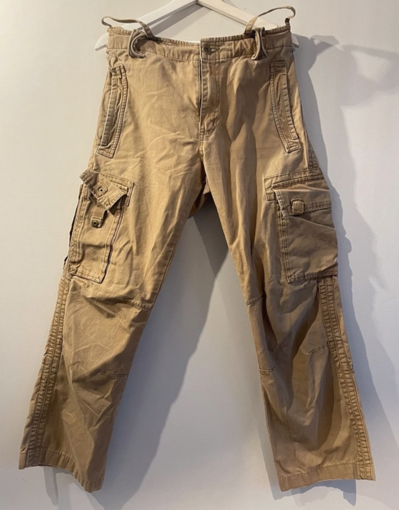 Rare Rare cargo multipockets pants y2k technical archival | Grailed