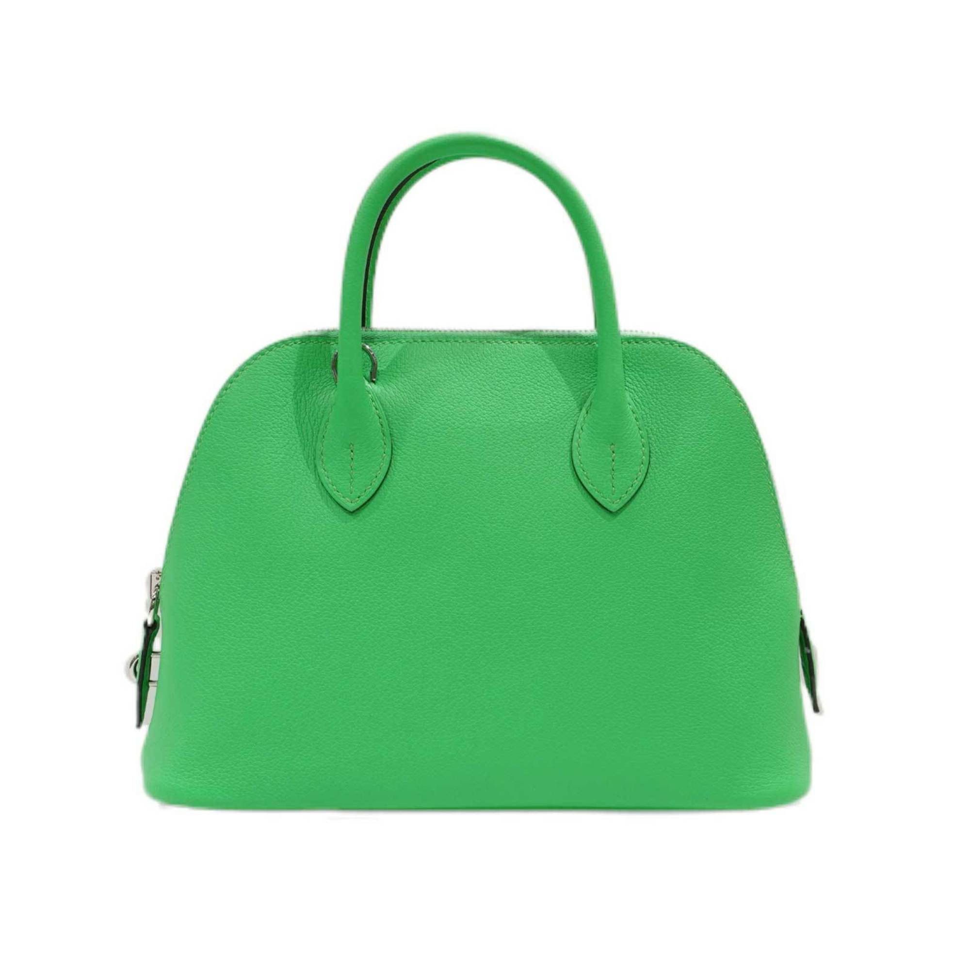 Hermes Hermes Bolide 1923 25 Verso Handbag Vert Comic Fizz Ever Color W ...