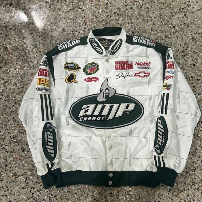 Vintage Vintage 90s NASCAR Dale Earnhardt jr adidas jacket | Grailed