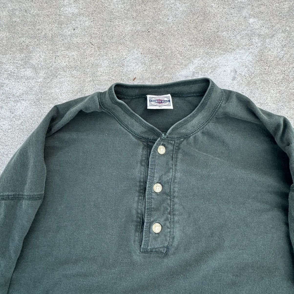 Nike Vintage 90s Earth Tone Green Long Sleeve Baggy Skater XL | Grailed