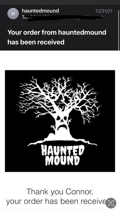 Vintage *FIRST EVER PRINT 2021* I LOVE HAUNTED MOUND TEE | Grailed