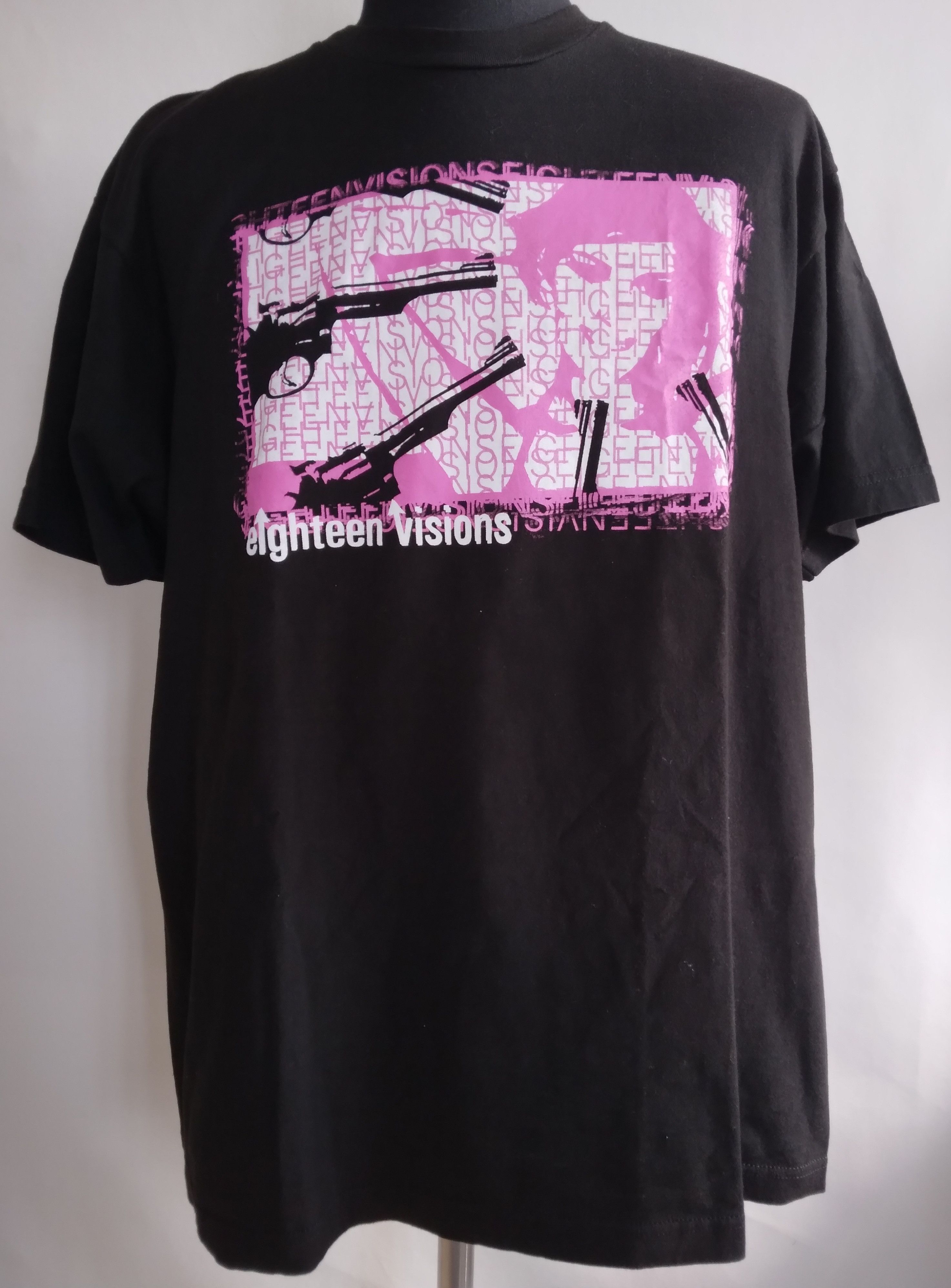 Band Tees × Vintage Eighteen Visions "Gun Girl" | Grailed