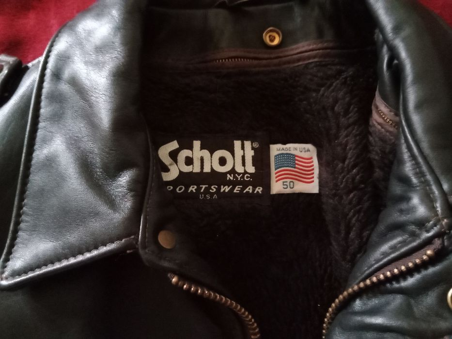 Schott A2 AVIATOR BOMBER JACKET | Grailed