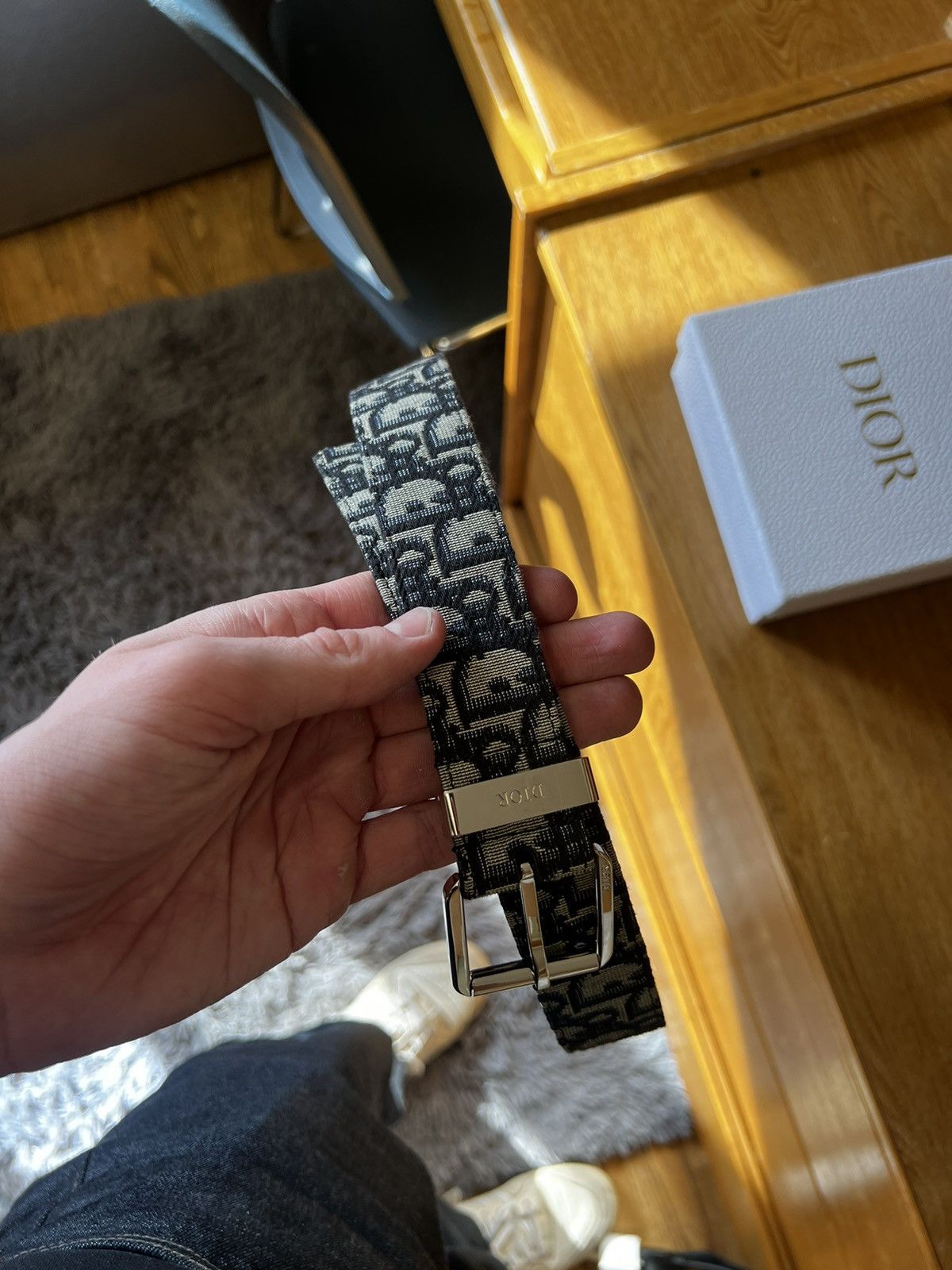 Dior Dior Oblique Belt | Grailed