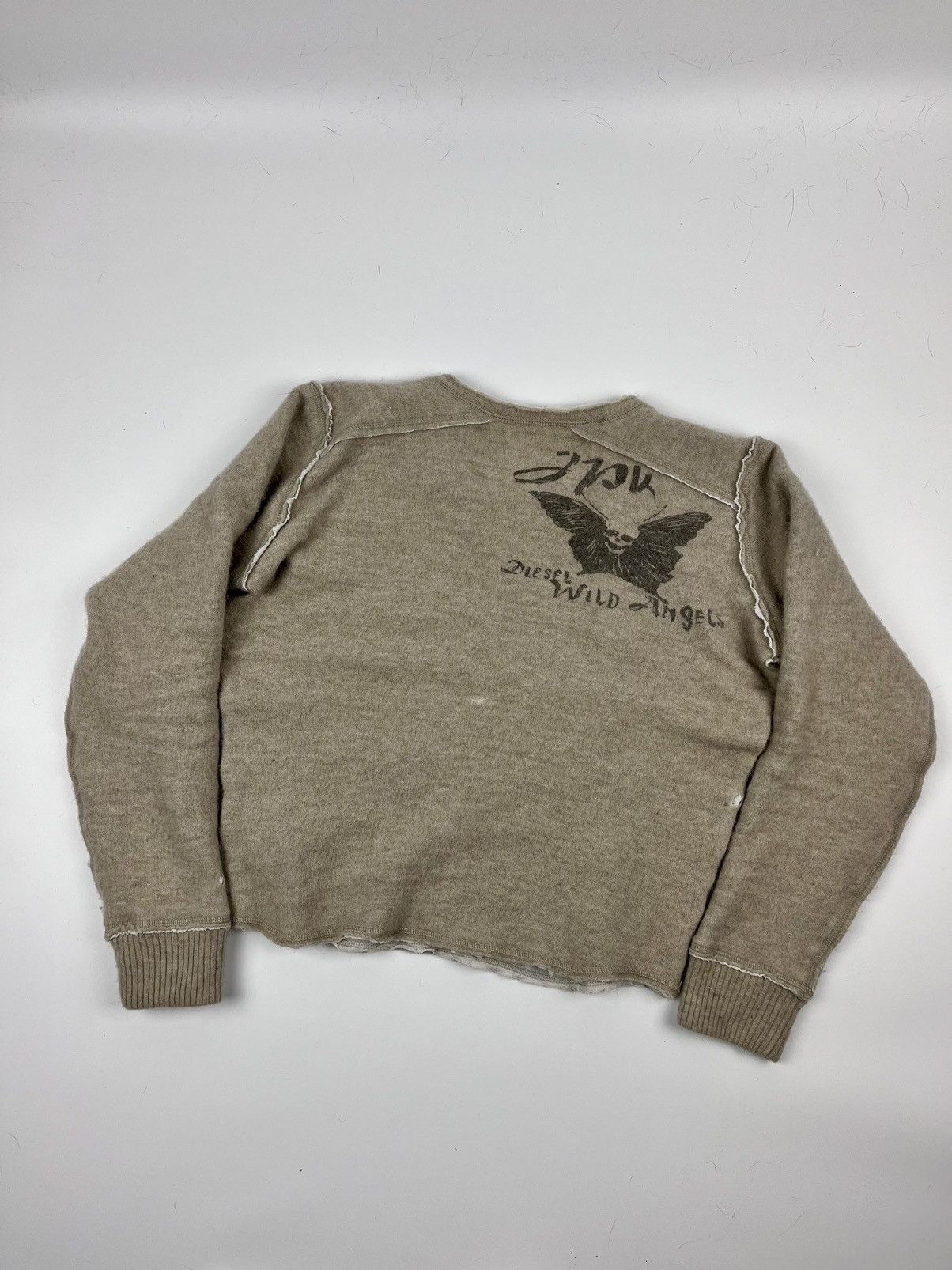 Diesel × Rising Sun & Co. × Vintage Diesel Rising sun y2k sweater scull ...