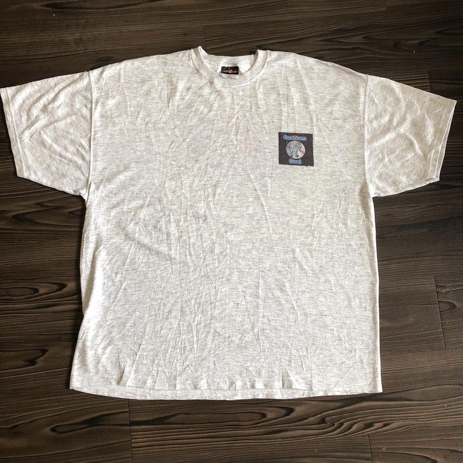 Other Light Grey ‘GoaTeam’ Goat Baseball Graphic Meme Tee | Grailed