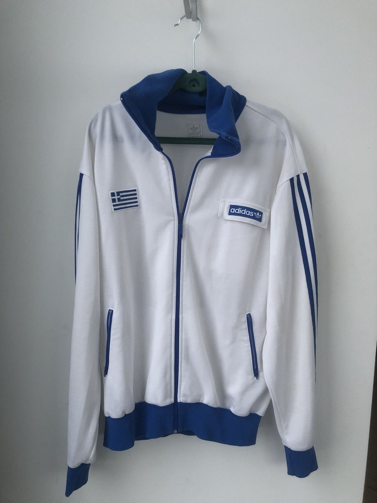 Adidas × Vintage Vintage adidas Greece Track Jacket Soccer Olimpic ...