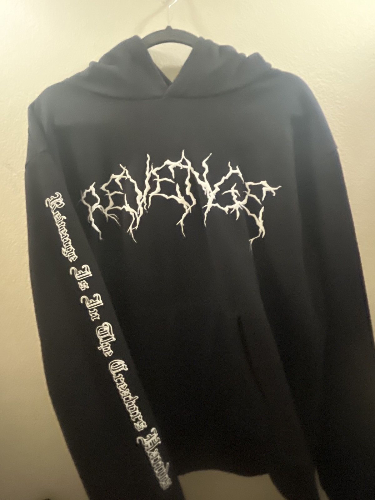 Revenge XXXTENTACION lightning revenge hoodie (2024) | Grailed