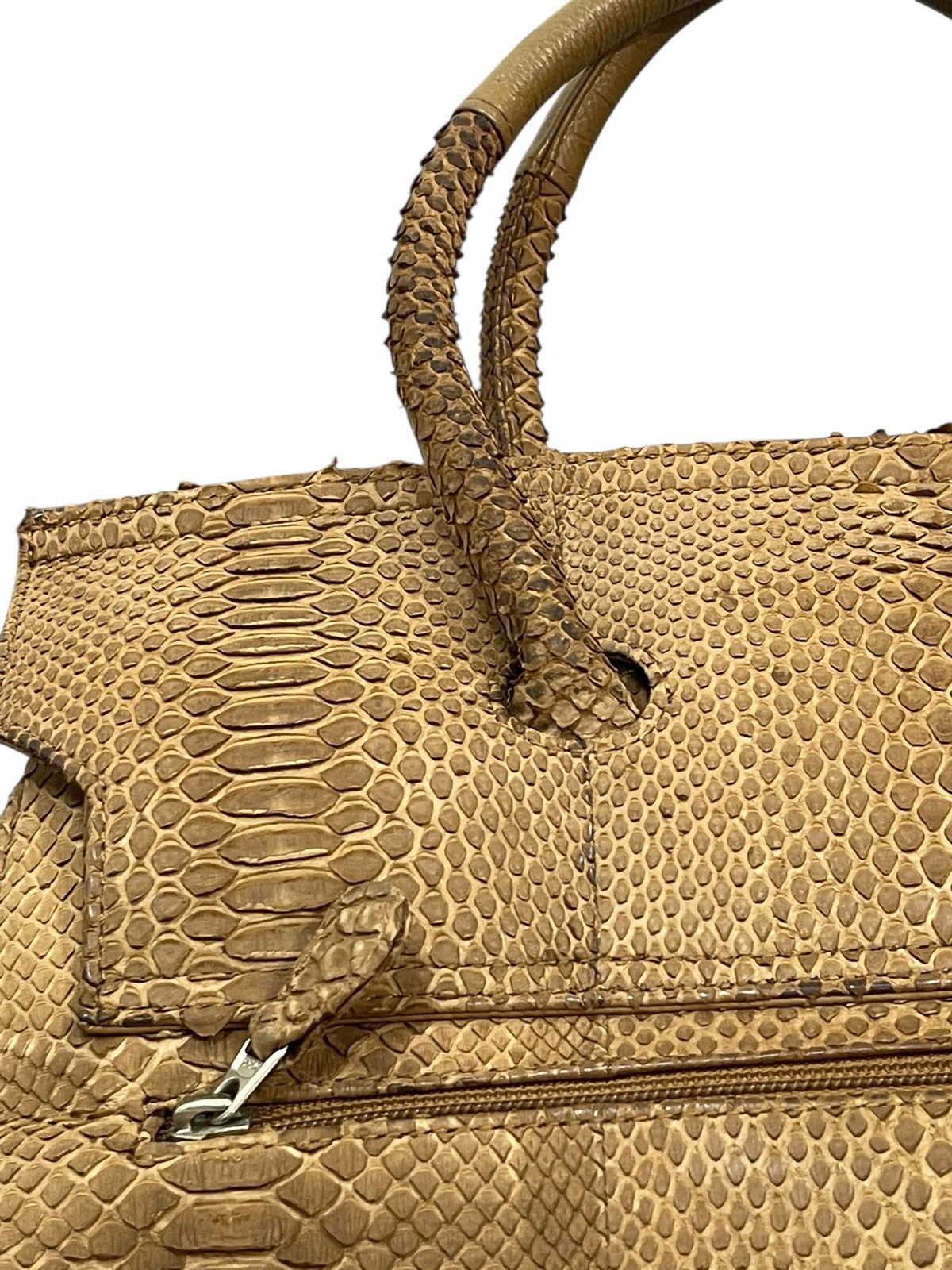 If Six Was Nine Full Leather Python Birkin Bag Unknown Like Hermes 5🟩 ...