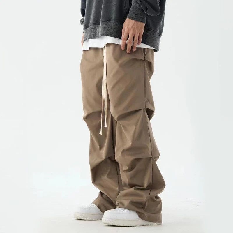 Designer × Jean × Streetwear Parachute Baggy Cargo Pants | Grailed