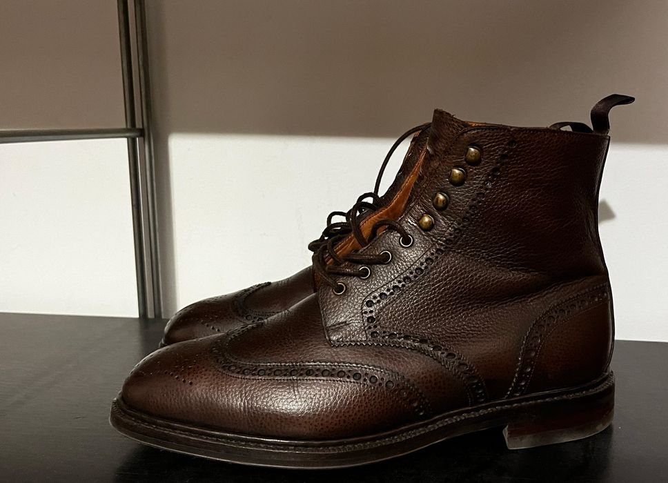 Meermin Meermin Dark Brown Country Calf Boots 101504 | Grailed