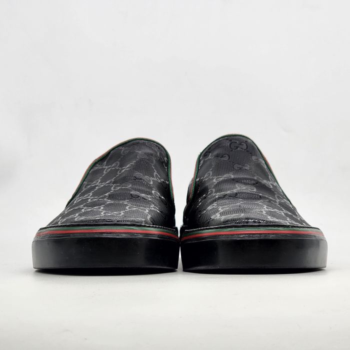Gucci Gucci - Guccissima Web Paneled Slip-On | Grailed