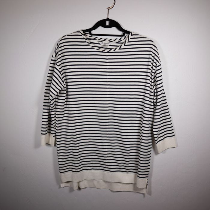 LK Bennett L.K. Bennett Monika Cotton Modal Crew Neck Quarter | Grailed