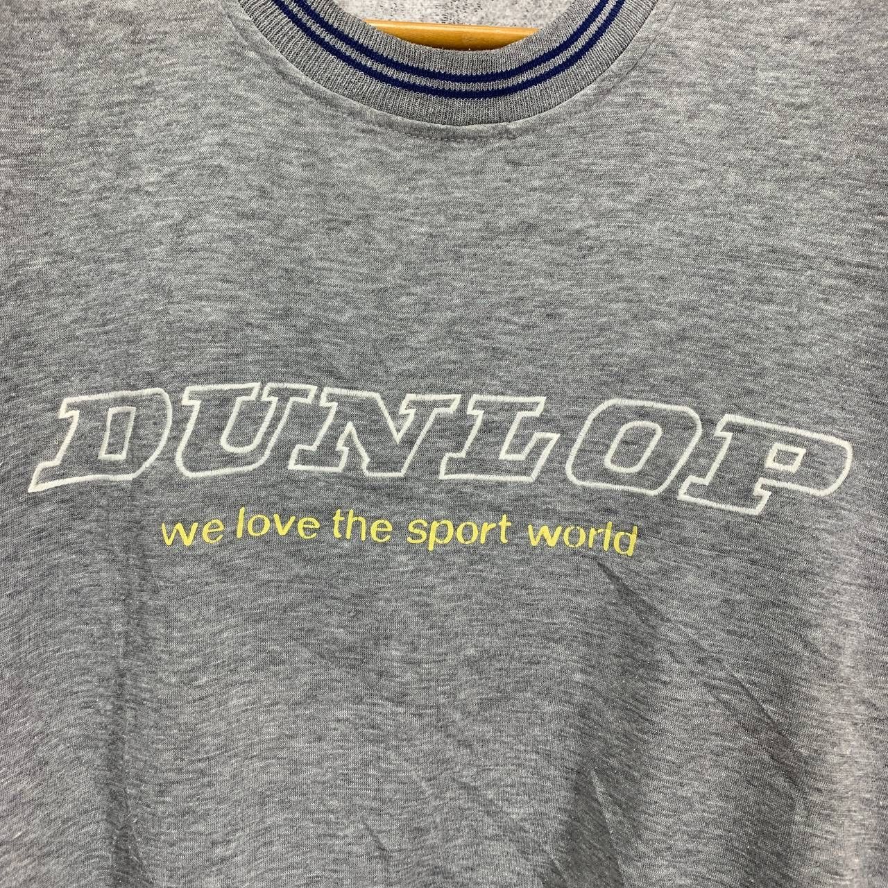 Dunlop Vintage DUNLOP Stripe Ringer Sweatshirt #2091/16 | Grailed