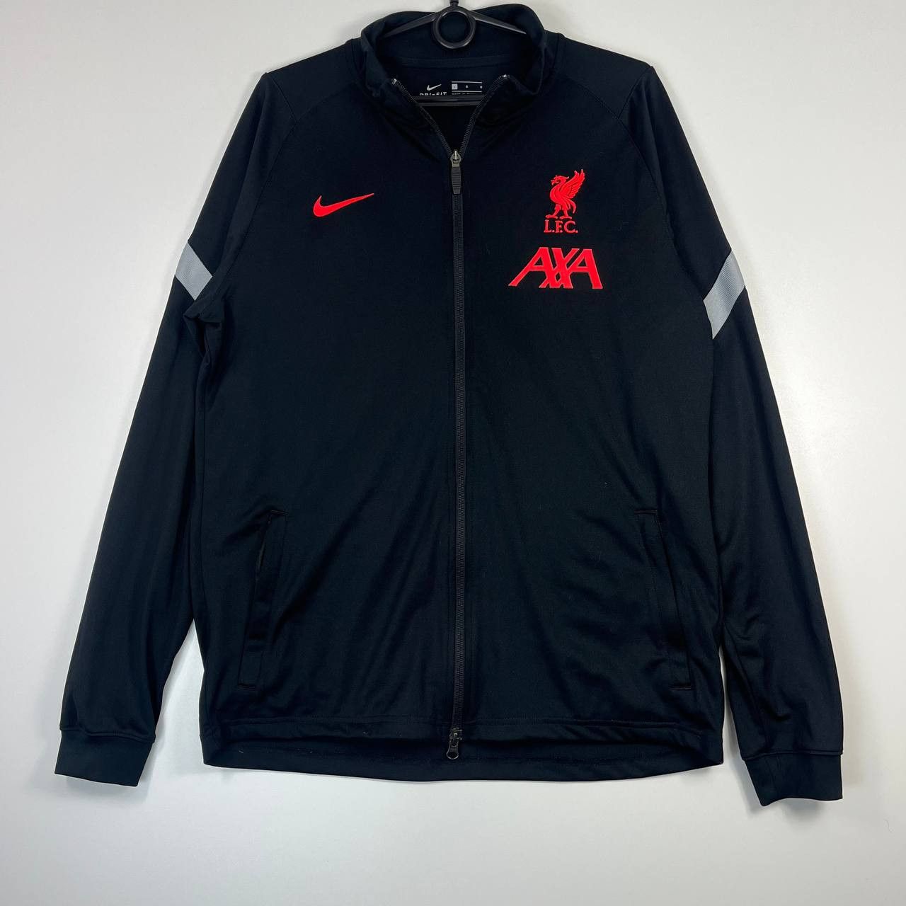 Nike Liverpool Fc Nike Dri Fit Training Jacket Black Full Zip L | Grailed