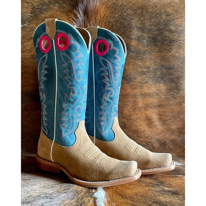 Ariat Futurity Boon Western Boot In Buckskin Roughout | Grailed