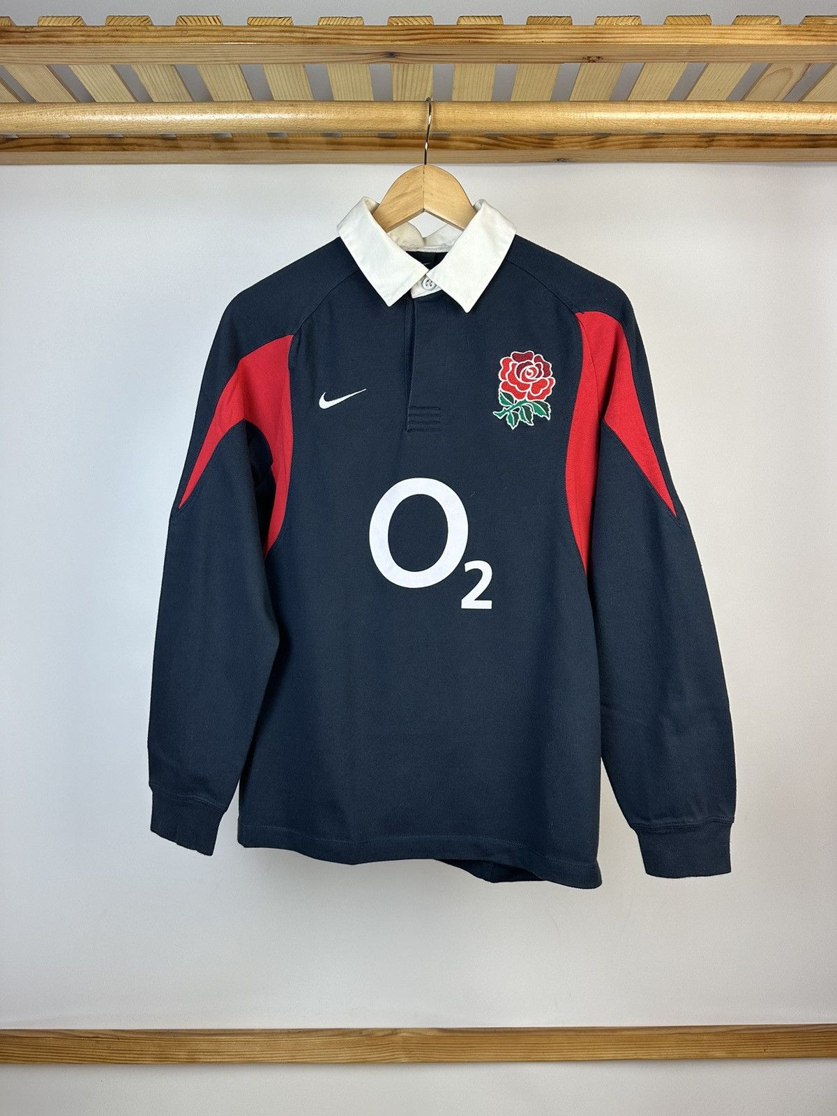 Nike × Streetwear × Vintage Vintage 90s Nike Rugby England World Cup ...