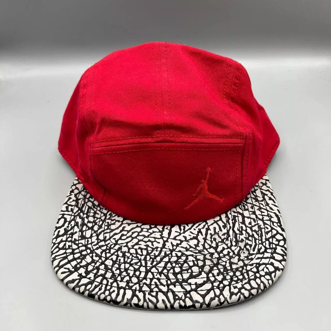 Jordan Brand Air Jordan 5 Panel Hat Men Cement Elephant Strap Back Cap ...