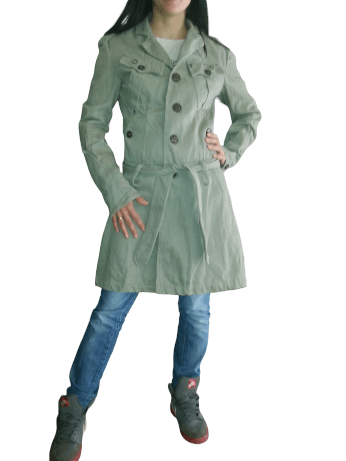 Diesel × Diesel Black Gold × Vintage Diesel Military Trench Coat Jacket ...