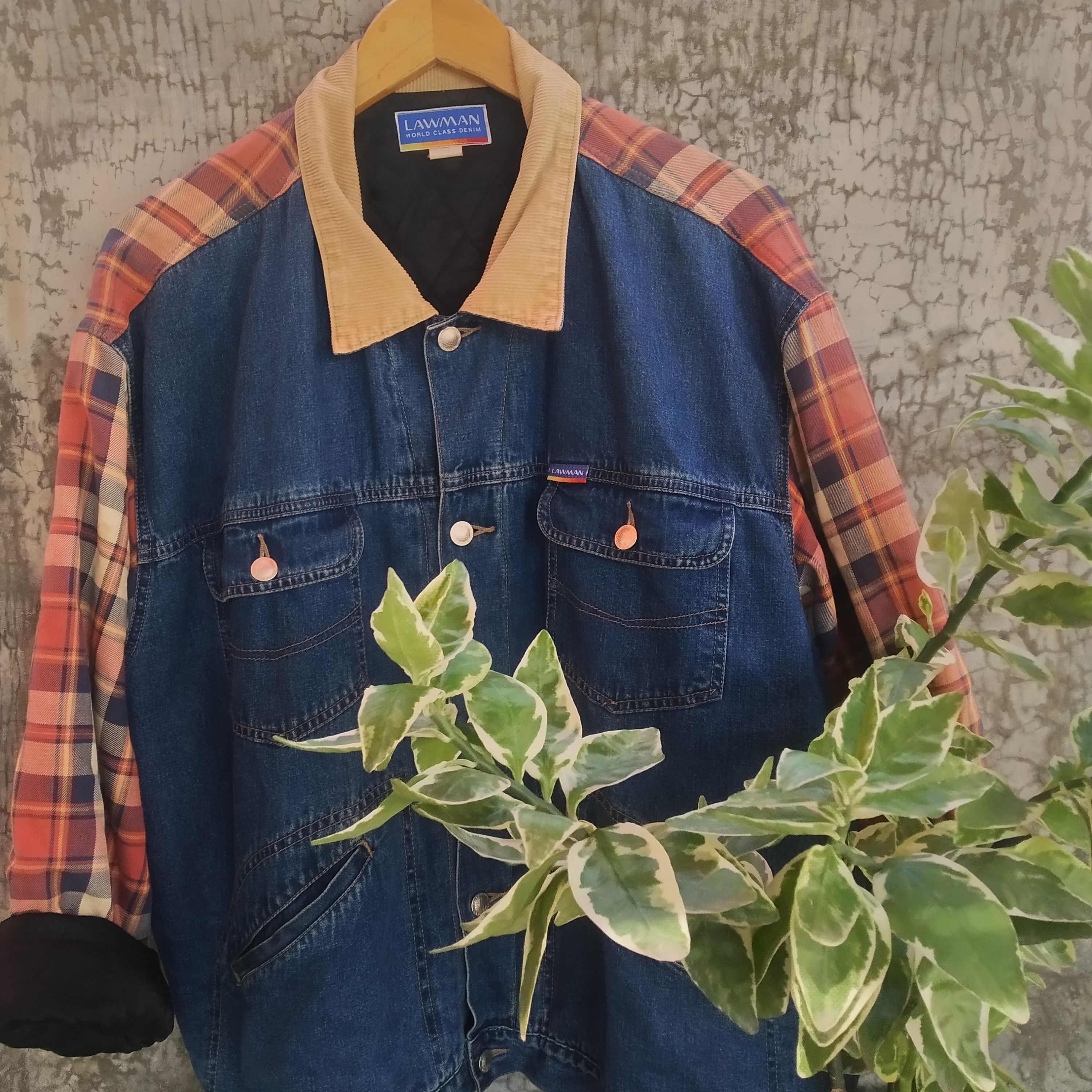 American Classics × Denim Jacket × Vintage 💥 Vintage Lawman World Class ...