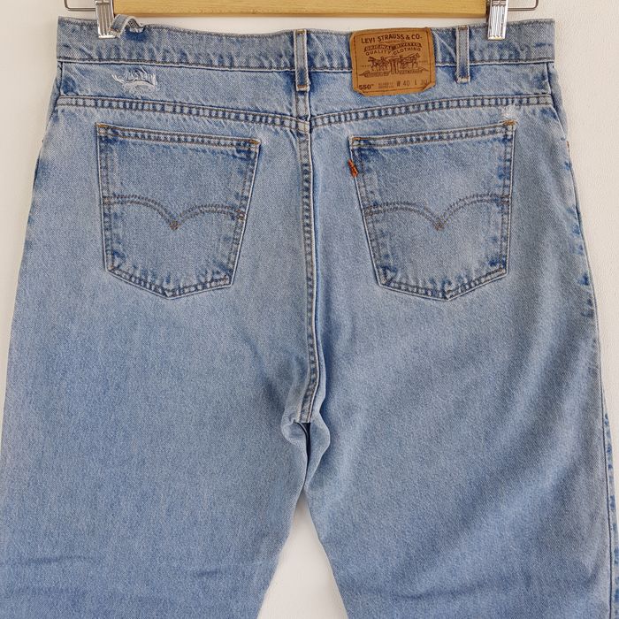Vintage Vintage Levis 550 Jeans Released Hem Levis Orange Tab Denim ...