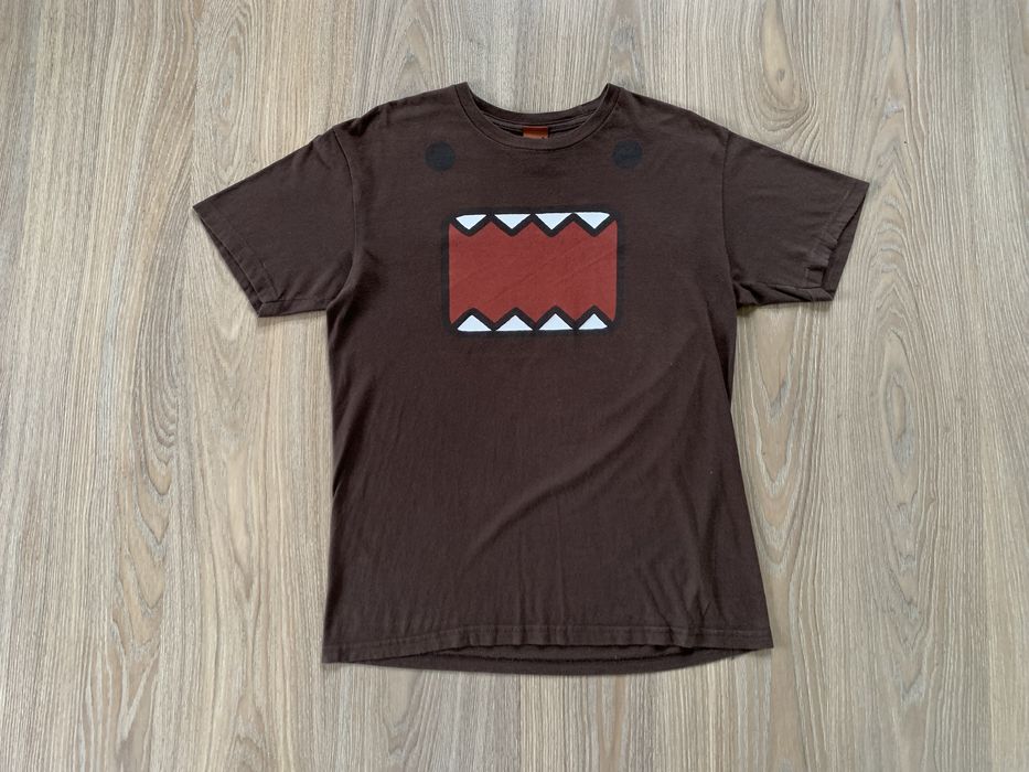 Vintage 2011 Domo Kun NHK Tyo Big Face Tee NHK Cartoon Monster | Grailed