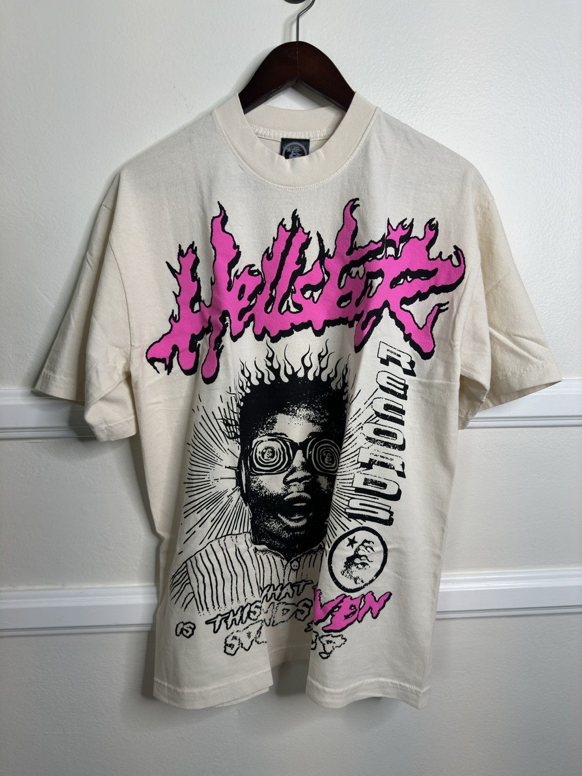 HELLSTAR Hellstar Studios Sounds Like Heaven Tee Cream | Grailed