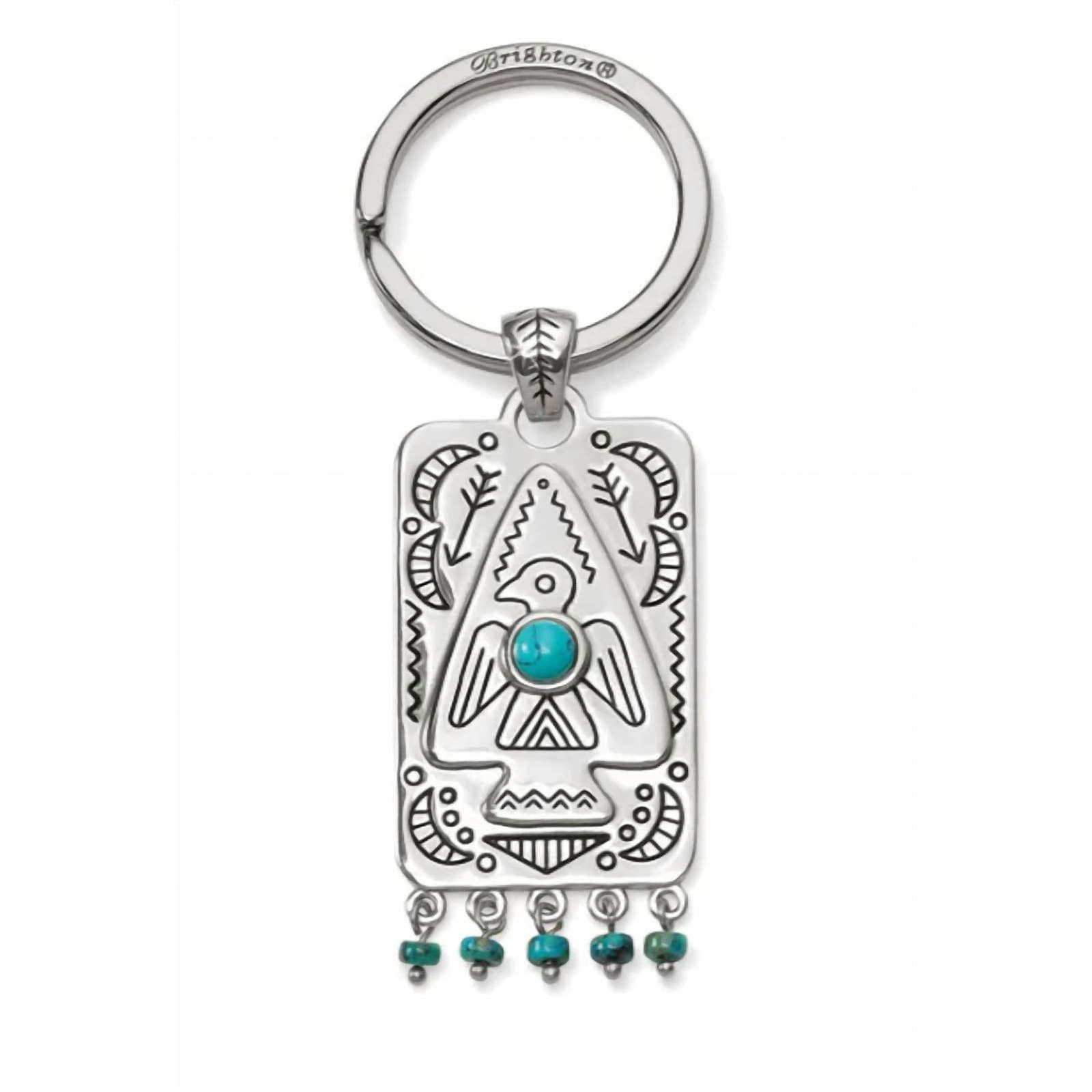 Designer Southwest Dream Pueblo Key Fob In Silver Tq | Grailed