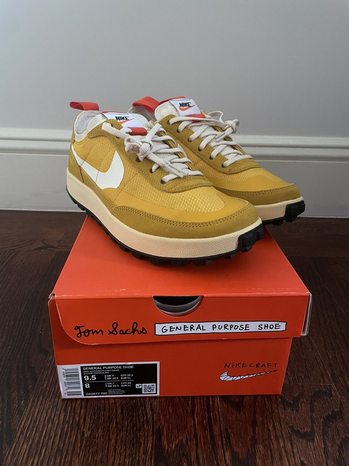 Nike × Tom Sachs Nike Tom Sachs General Purpose Sneakers size 8 | Grailed