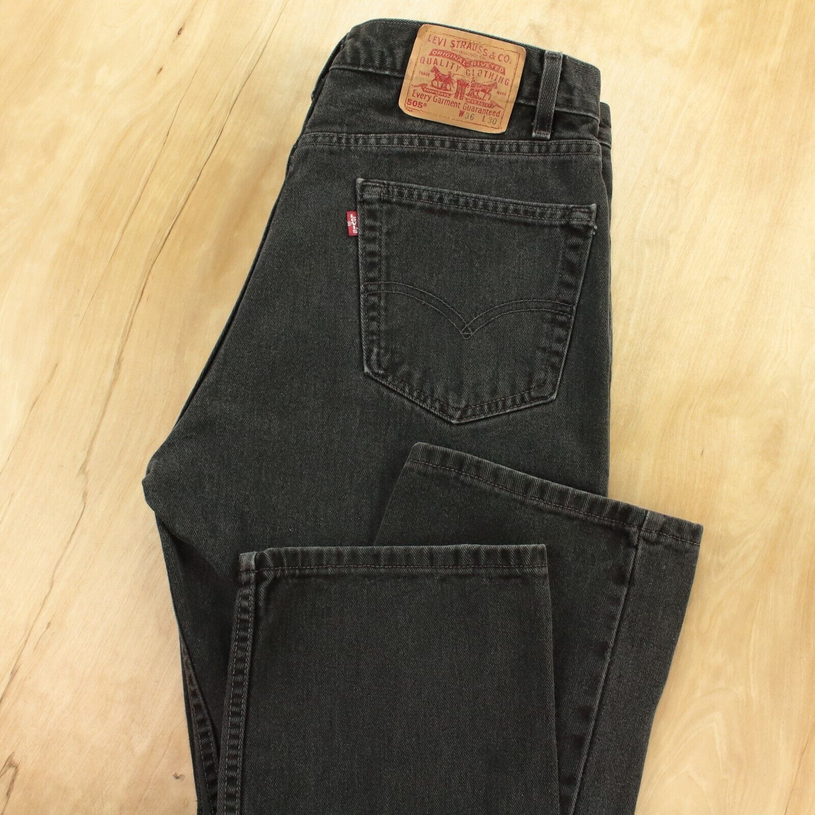 Levi's vtg usa LEVIs 505 classic straight fit jeans 36 x 30 tag faded 80s 90s | Grailed