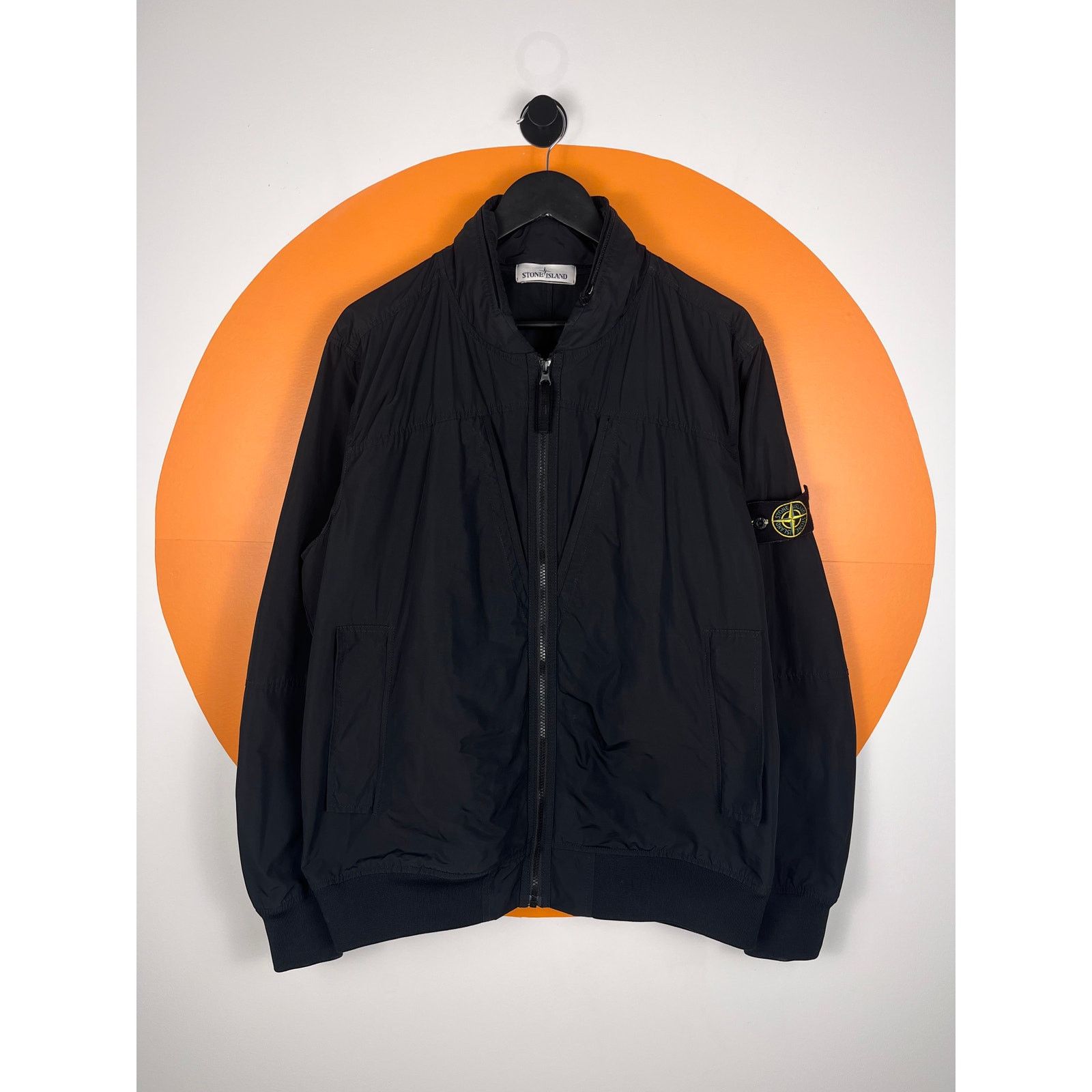 Stone Island Stone Island jacket micro reps Italy designer badge logo ...