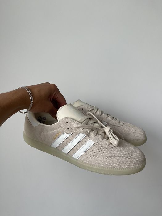 Adidas Adidas Samba OG Beige Suede Low Top Shoes Rare Colorway | Grailed