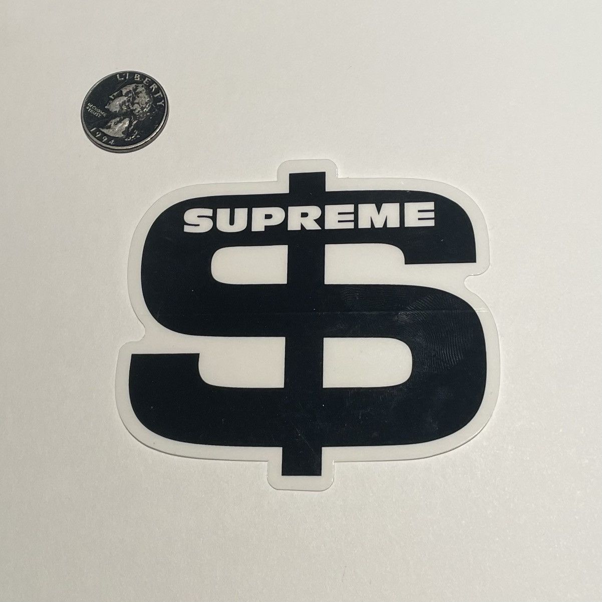 Supreme FW22 Dollar Sign Sticker | Grailed