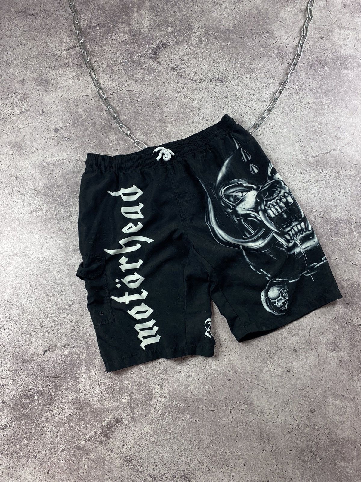 Band Tees × Rock Band × Vintage Vintage Motorhead Big Logo Black Rock ...