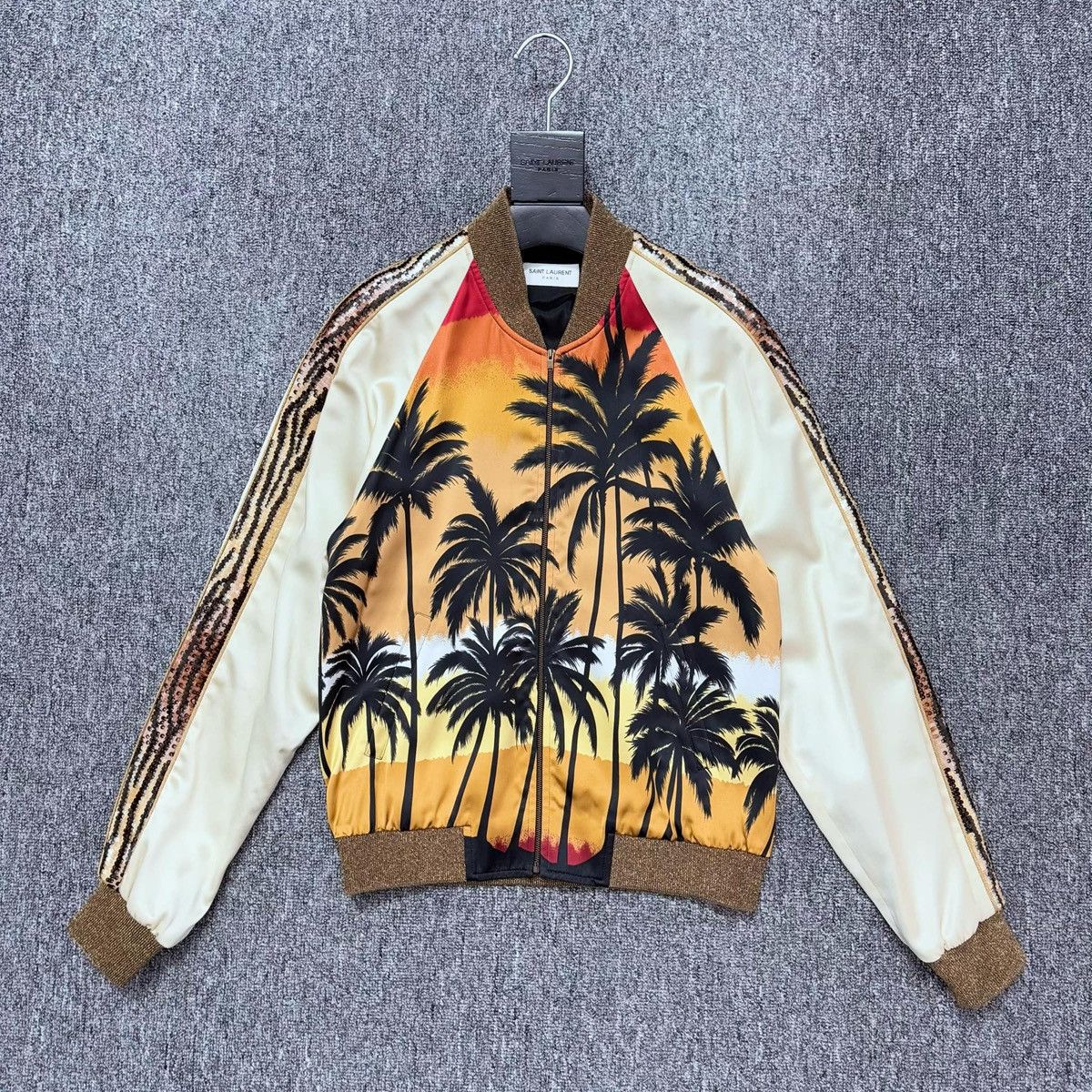 Hedi Slimane Saint Laurent Palm Tree Jacket 16ss | Grailed