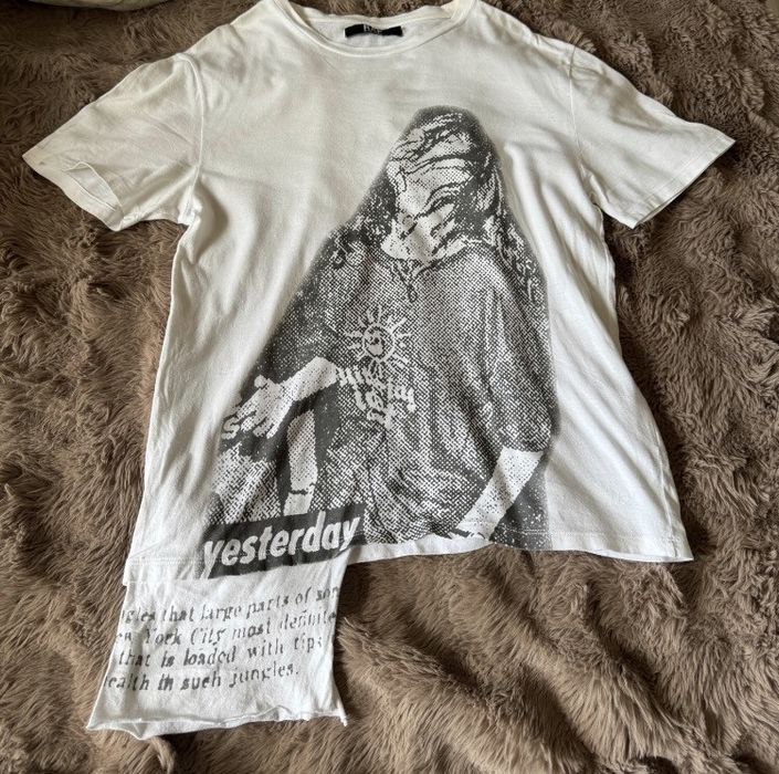 Raf Simons Raf Simons 18aw Fallen Street movie theme portrait print sho ...