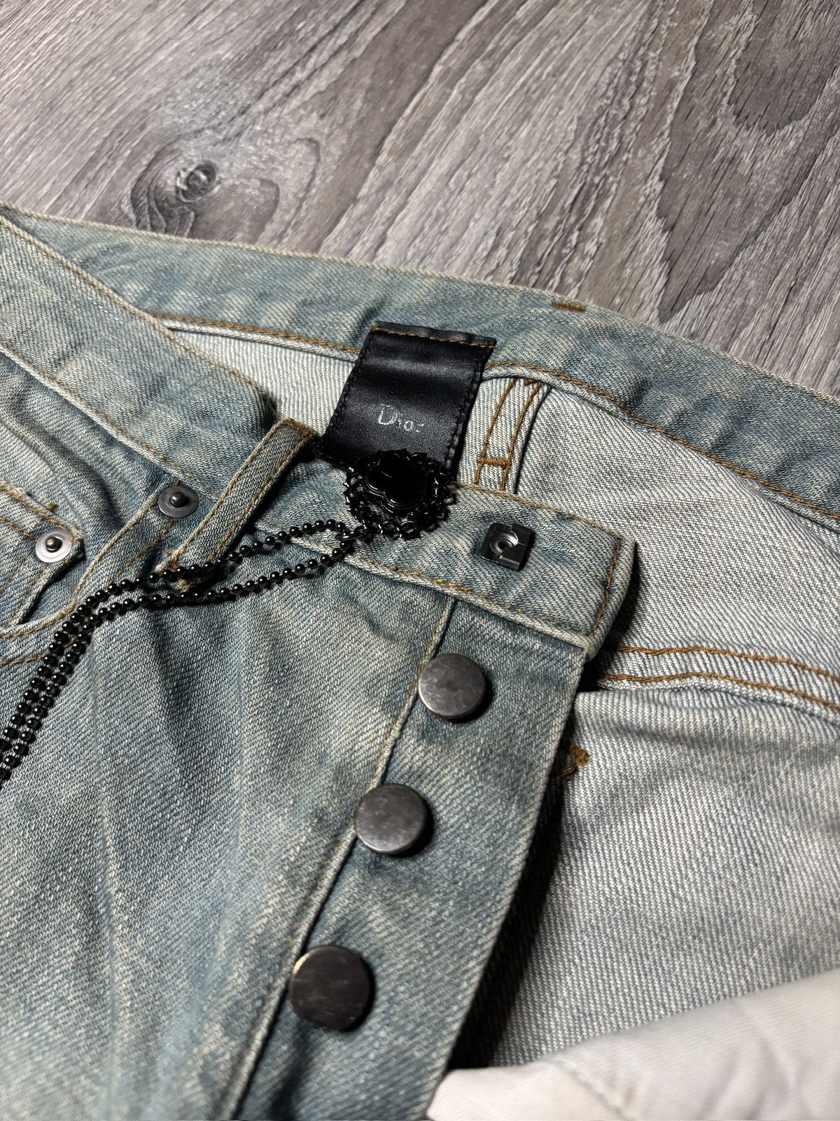 Dior dior ss04 bleu claire denim | Grailed