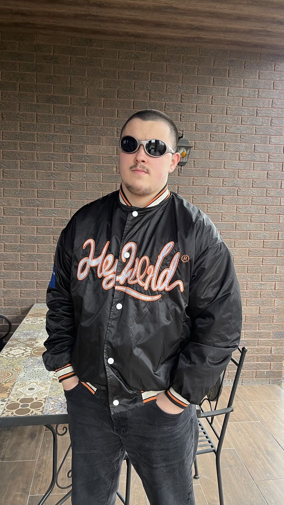 Bomber Jacket × Made In Usa × Streetwear Bomber Jacket Varcity HeyWorld ...