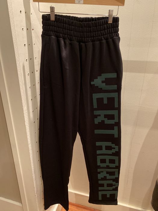Vertabrae Vertebrae sweatpants black / green | Grailed
