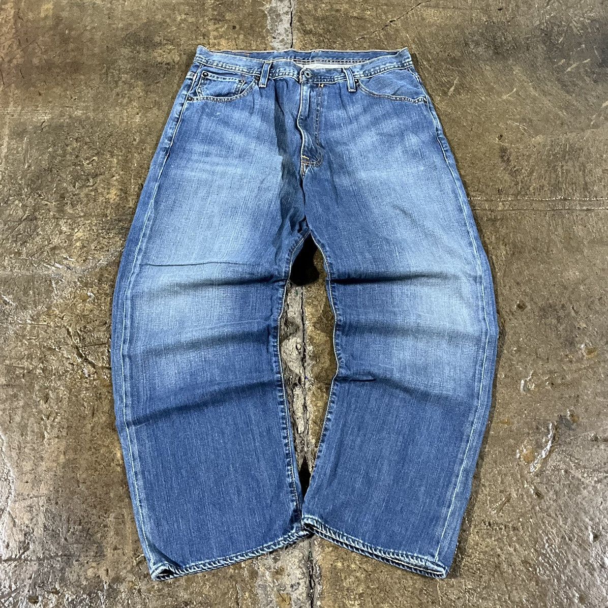 Polo Ralph Lauren × Vintage Crazy Vintage Y2K Polo Ralph Lauren Baggy Jeans Wide Leg | Grailed