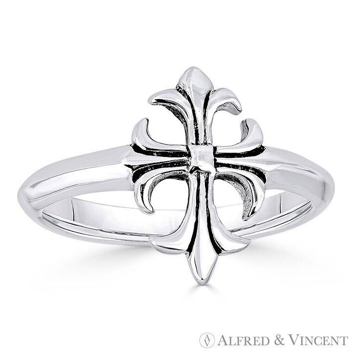 Other Medieval / Coptic Cross Charm Ring in .925 Sterling Silver | Grailed