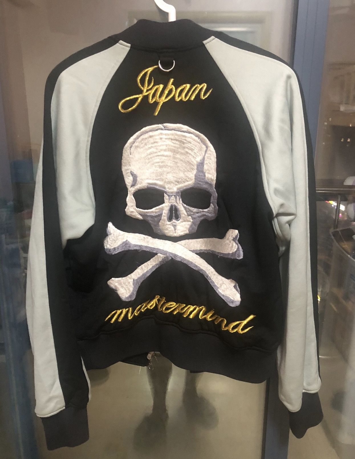 Mastermind Japan MMJ skull embroidery jacket | Grailed