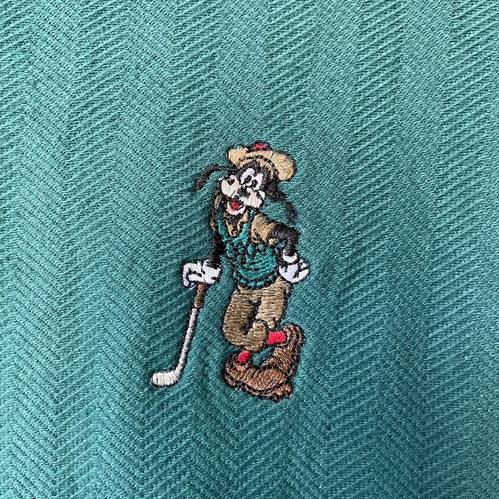 Disney Vintage Goofy Golf Polo Shirt Green Walt Disney World | Grailed