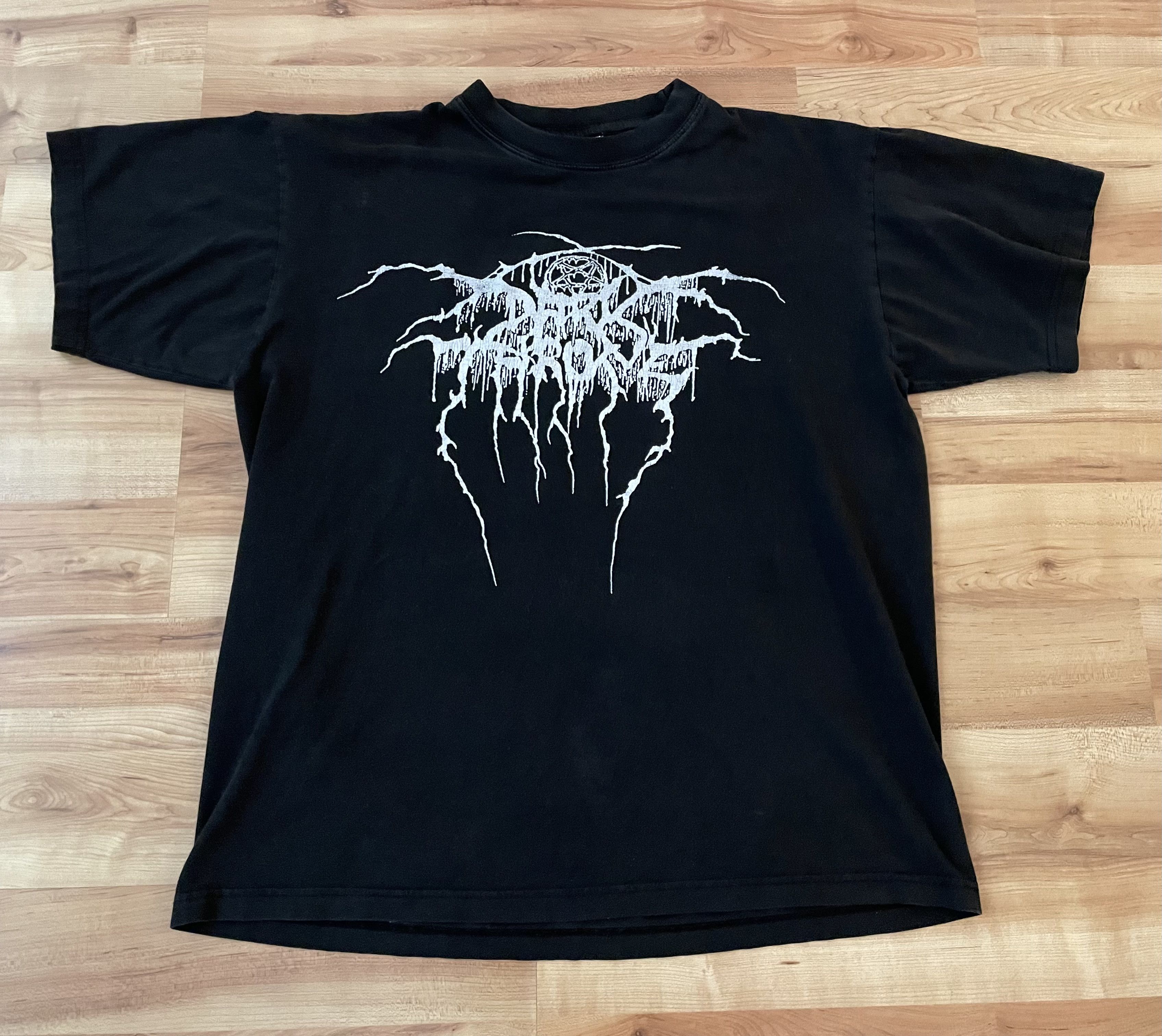 Band Tees × Vintage Vintage DARKTHRONE BAPHOMET T-shirt | Grailed