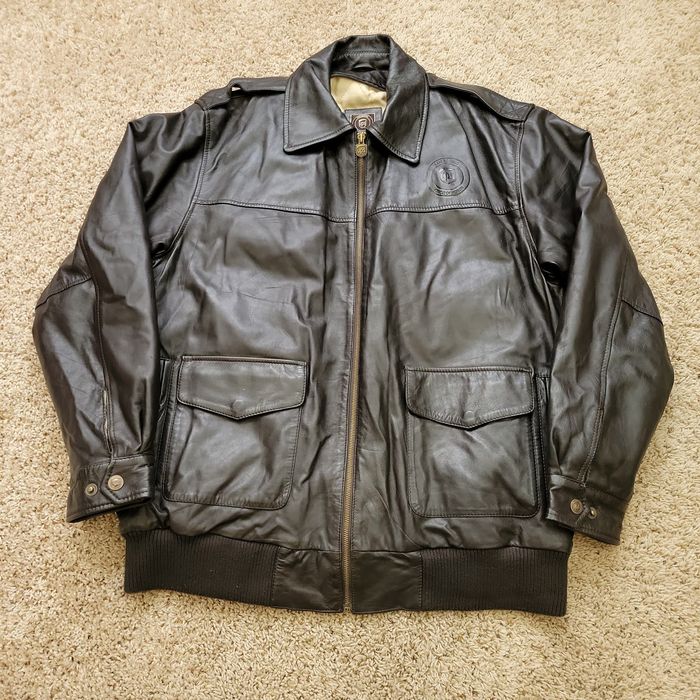 Vintage UPS Safe Driving Circle Of Honor Brown Leather Jacket Sz XLT ...