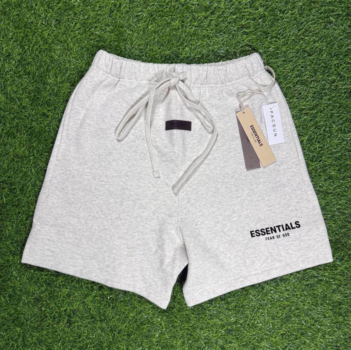 Fear of God Essentials Shorts Light Oat | Grailed